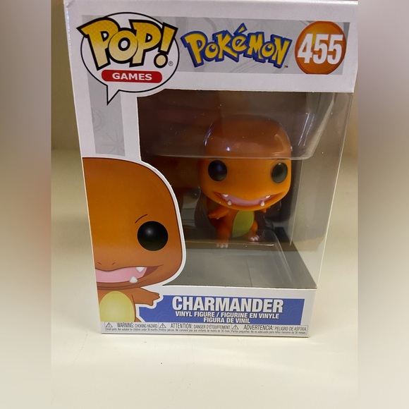 Funko | Other | Funko Pop Charmander 455 Pokmon Vinyl Figure | Poshmark